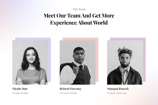 Team Component - Webflow
